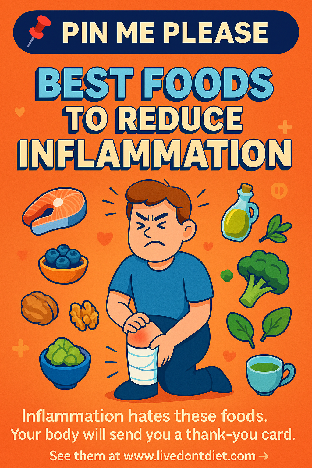 51 Best Foods to Reduce Inflammation (2026 Update) - LiveDontDiet