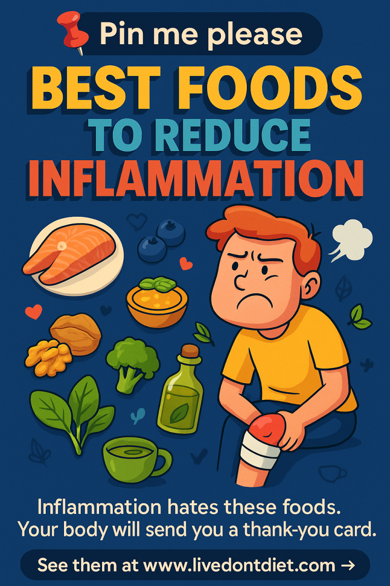 51 Best Foods to Reduce Inflammation (2026 Update) - LiveDontDiet