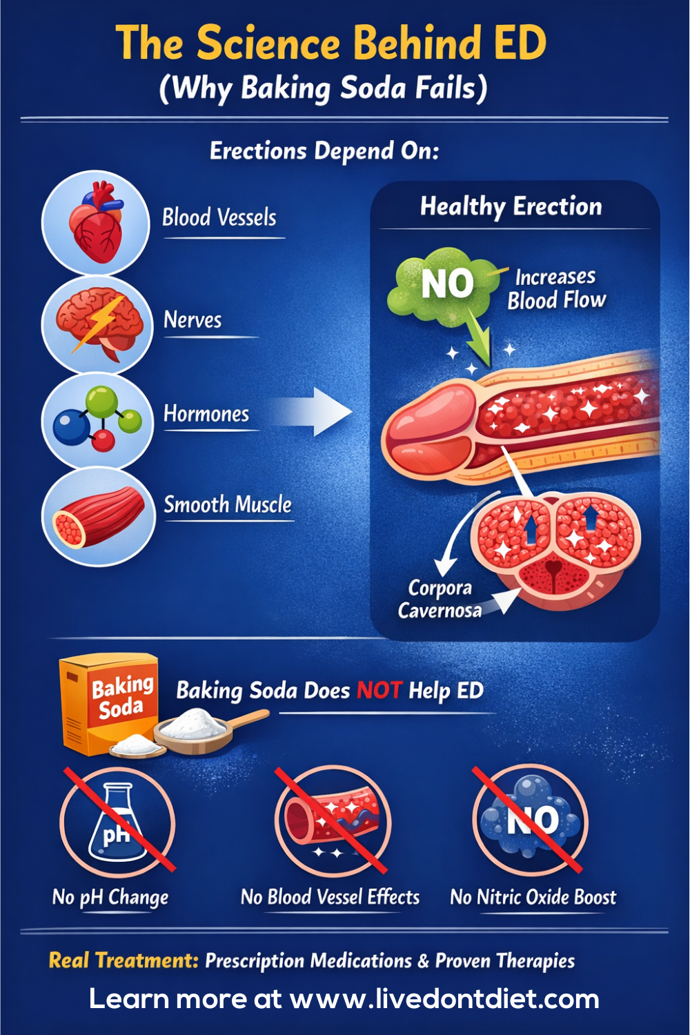Is the Baking Soda Trick Legit for ED? (2026 Update) - LiveDontDiet.com