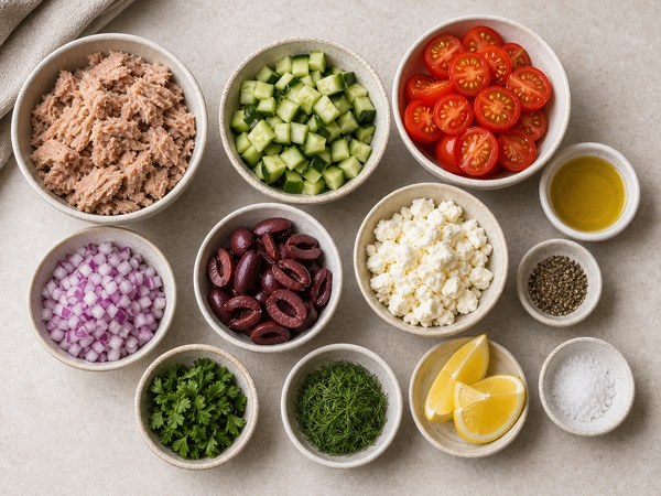 Mediterranean Diet Tuna Salad Recipe - No Mayo! (2026) - LiveDontDiet