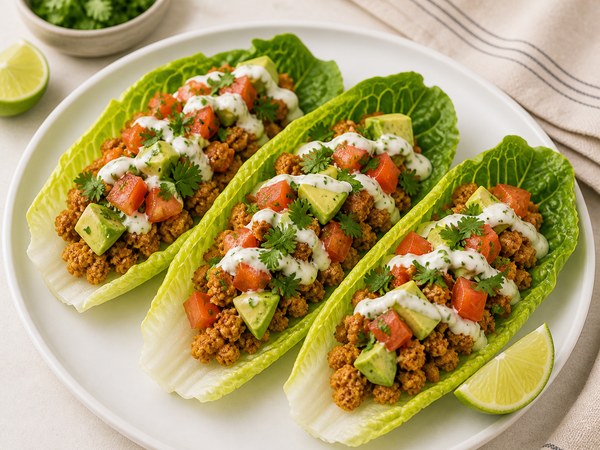 Turkey Taco Lettuce Cups Recipe - Prediabetes Friendly (2026 ...